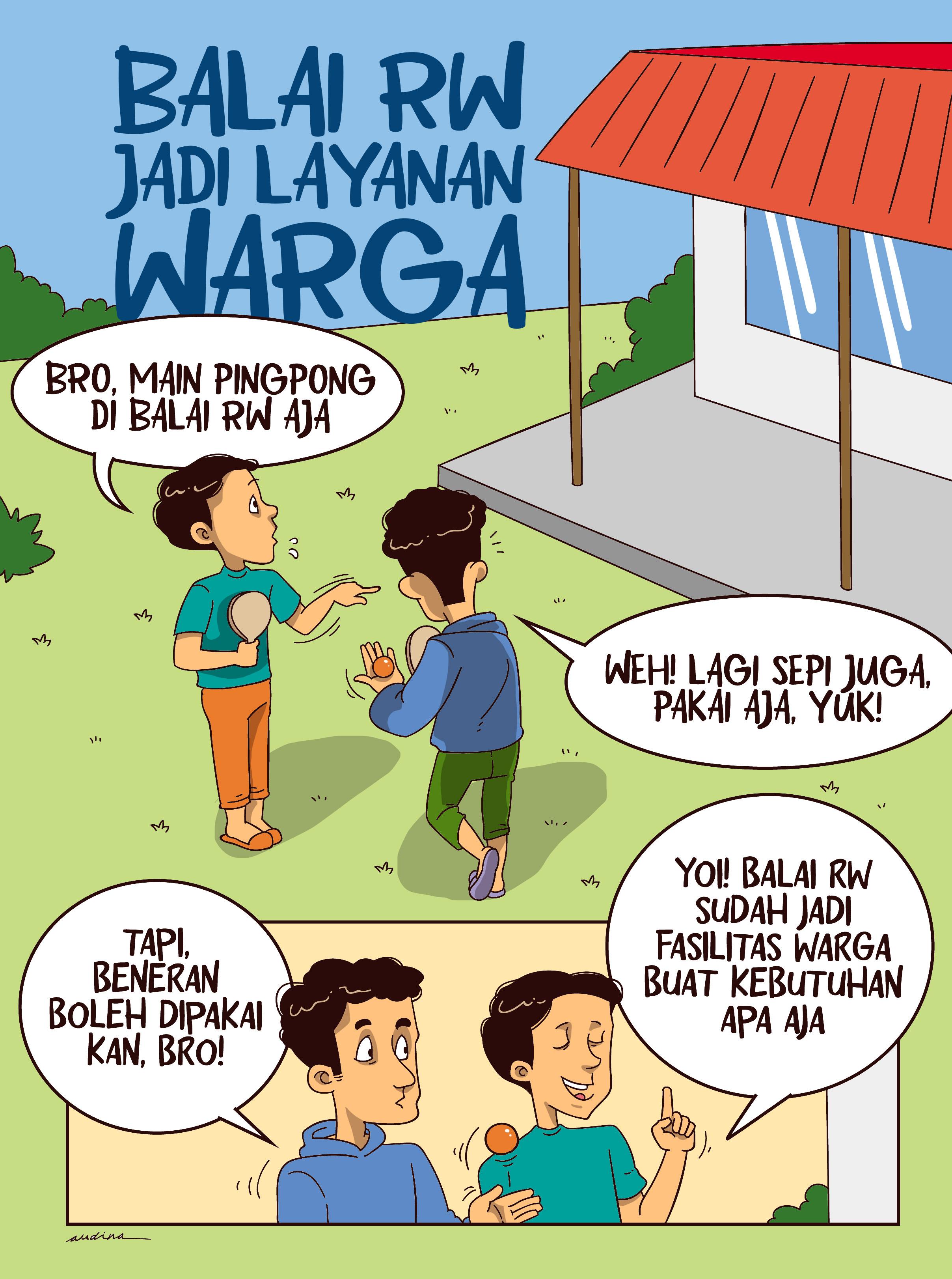 Balai RW jadi Pusat Layanan Warga